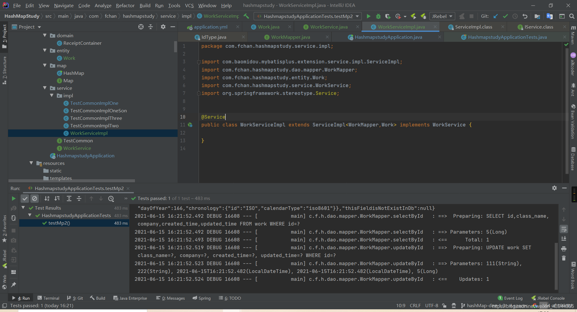 mybatisPlus入门应用Wrapper查询/驼峰下划线转换/sql执行日志，分页查询，通用IService增删改查_querywrapper如何驼峰命名转下划线字段查询-CSDN博客