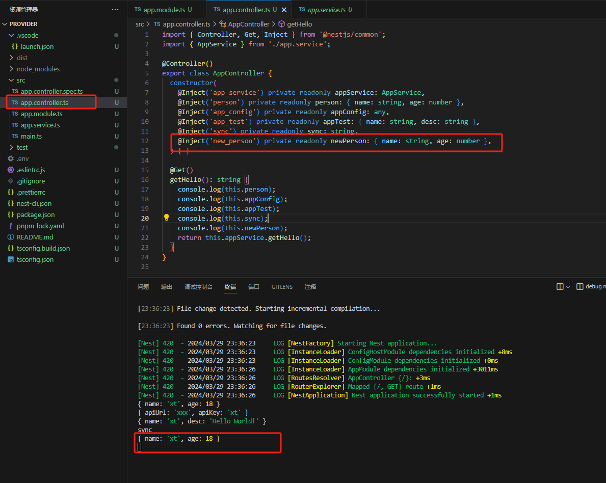 nestjs 全栈进阶--provider_provider nestjs-CSDN博客