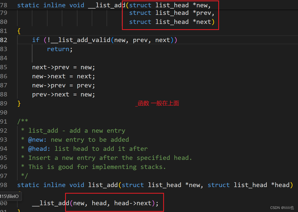 C：数据结构（内核链表）：Linux-Kernel-List （双向循环）_linux内核链表c实现csdn-CSDN博客