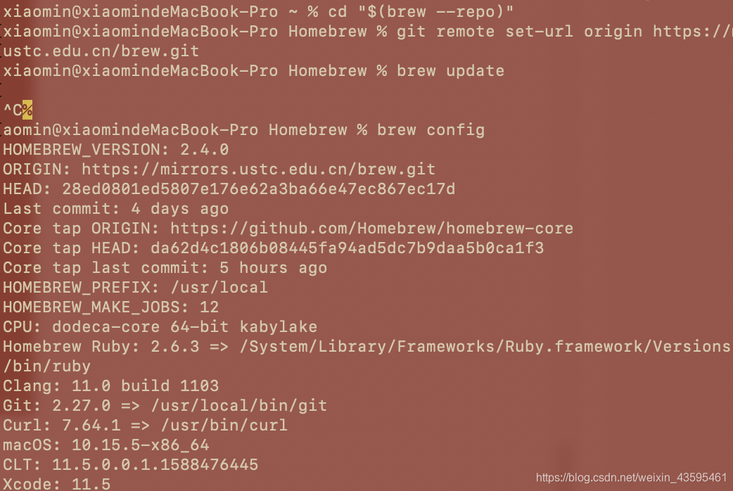 Mac安装brew手撸 curl:(7) Failed to connect to raw.githubusercontent.com port 443: Connection re ...