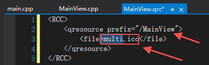 VS2019+QT5.13更改应用图标和状态栏的图标（包含提示框）_vs2019 qt项目怎么在程序编译时根据条件将程序的图标icon设置成不 ...
