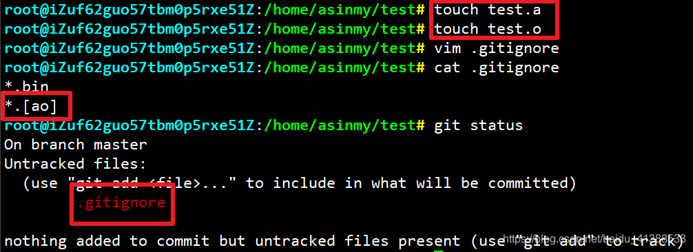 Git(Linux环境)：忽略文件(.gitignore)_linux端git ignore-CSDN博客