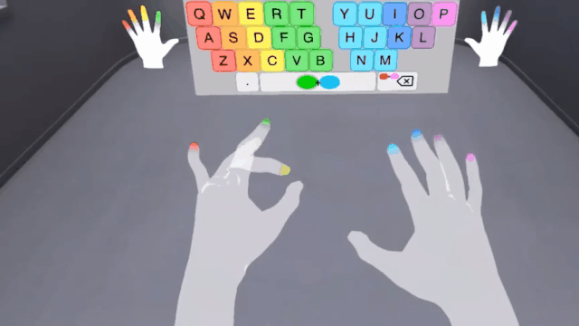 AR&VR近期进展，基于手势识别的输入法、AR笔记-CSDN博客