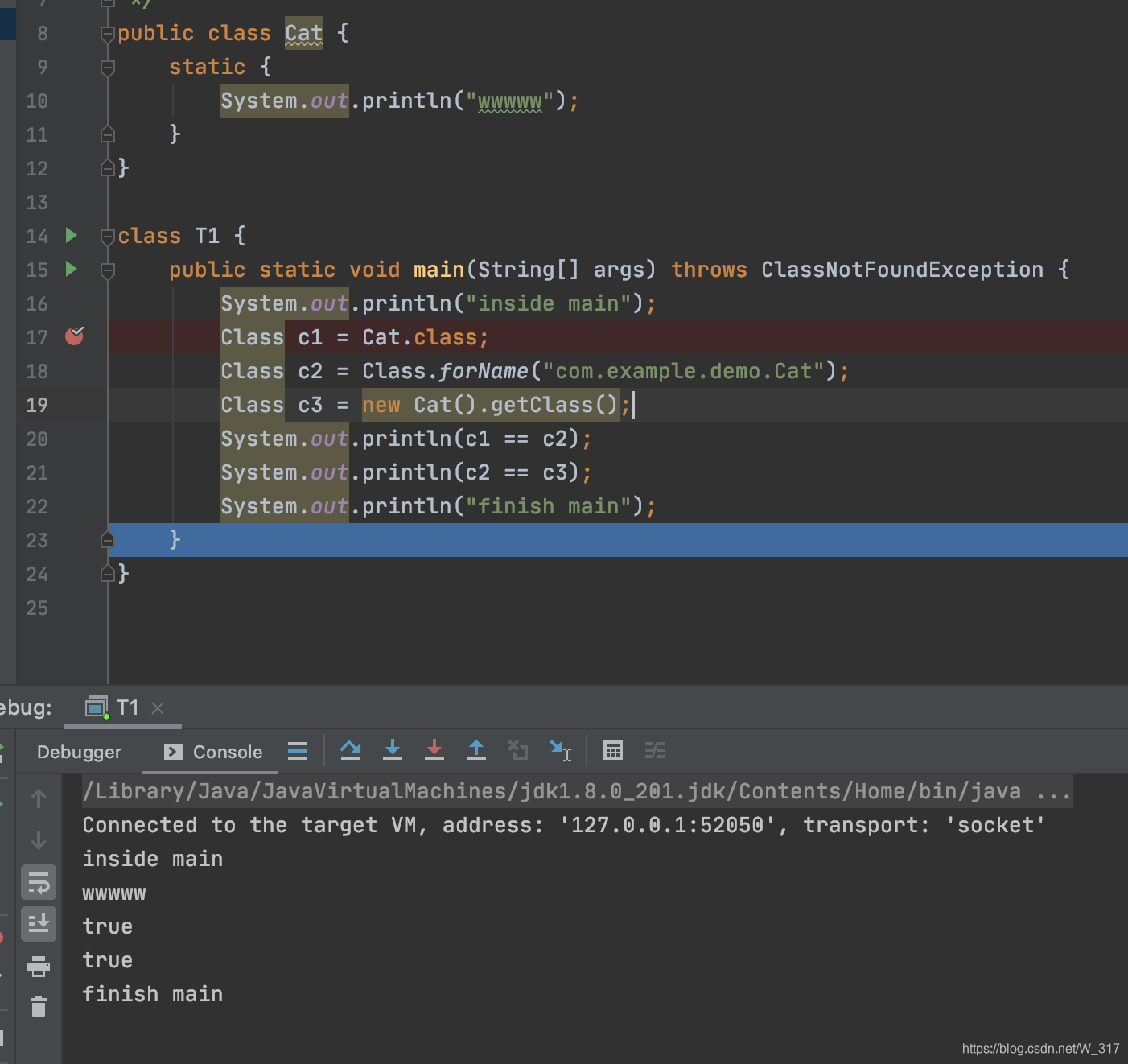 Java Class对象返回的都是指向同一个java堆地址上的class引用java 方法传入class返回同一个class Csdn博客