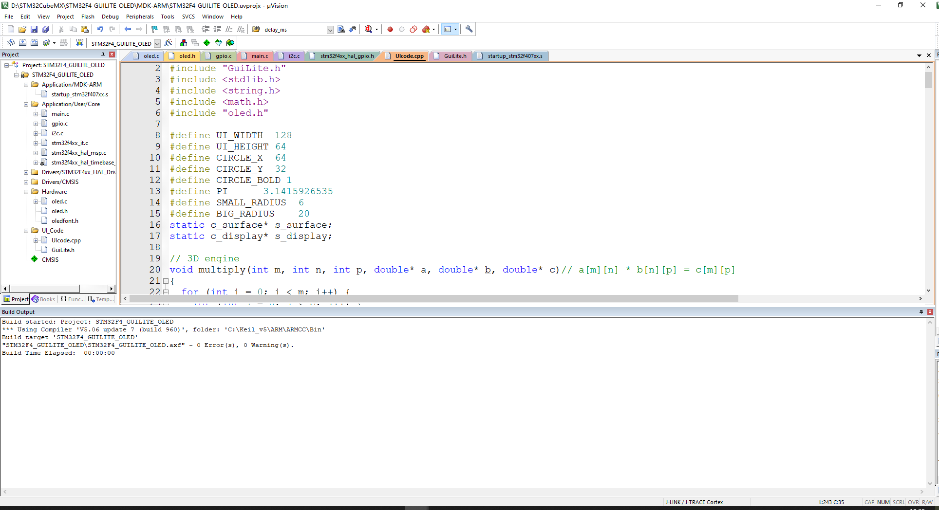【GuiLite】移植GUI例程到STM32_stm32 gui-lite-CSDN博客