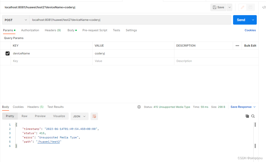spring boot Invalid mime type “application/“: does not contain subtype after ‘/‘ 解决办法-CSDN博客