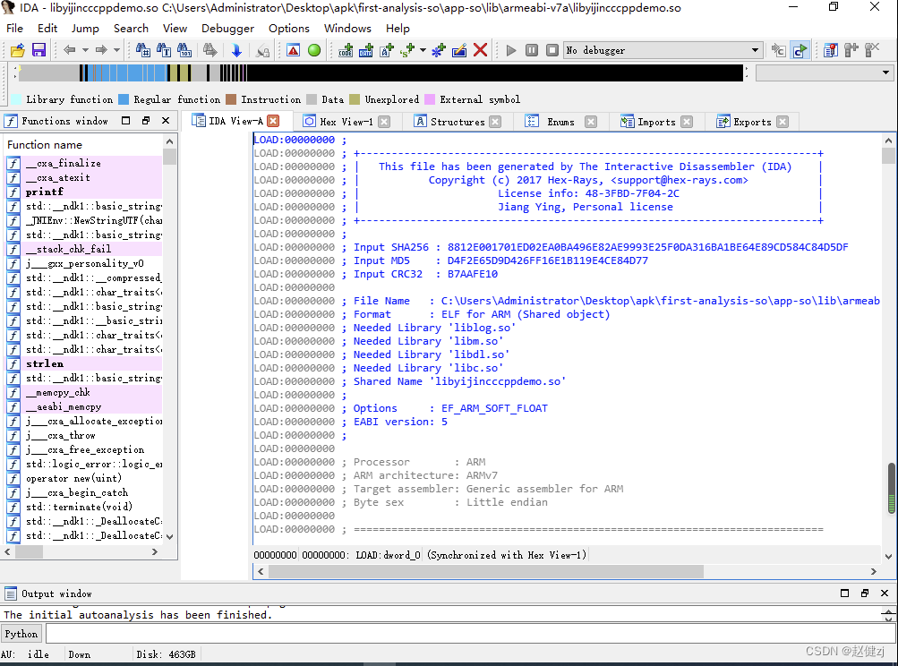 初识IDA工具_the technical support period of the hex-rays decom-CSDN博客