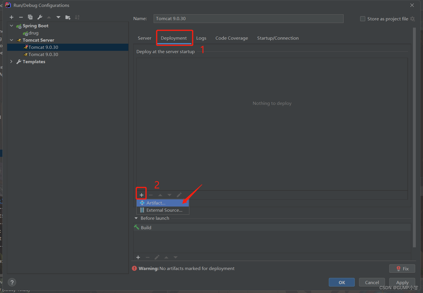 SpringBoot项目部署到Tomcat-CSDN博客