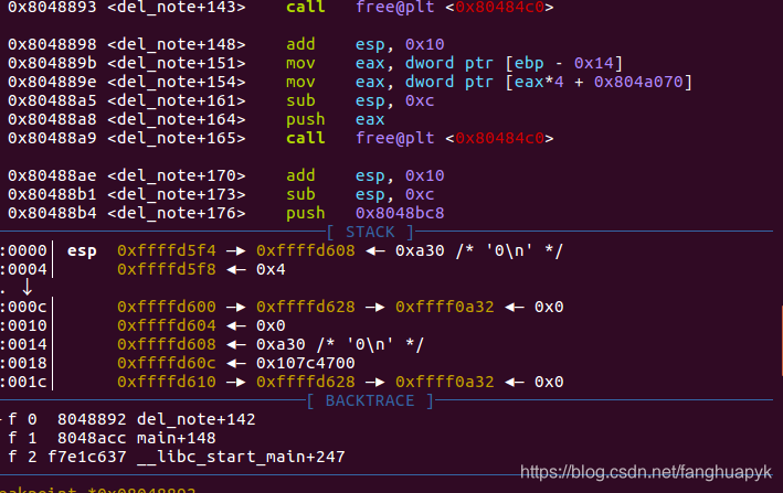 pwn hacknote学习（UAF漏洞利用）_void magic() { system("cat flag"); } void menu() {-CSDN博客