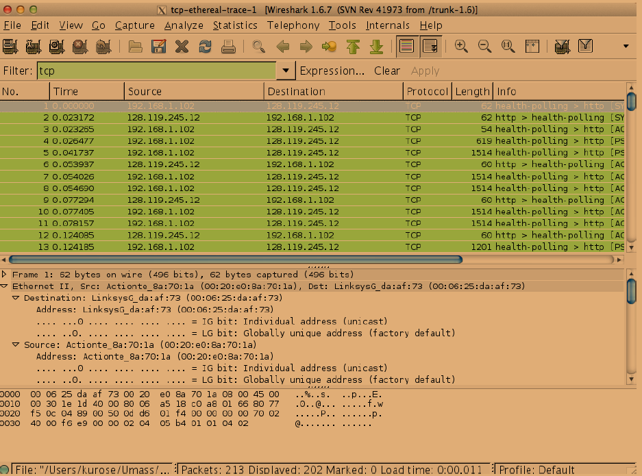 Wireshark_labs TCP_接收器缓冲空间的不足是否会限制发送方?-CSDN博客