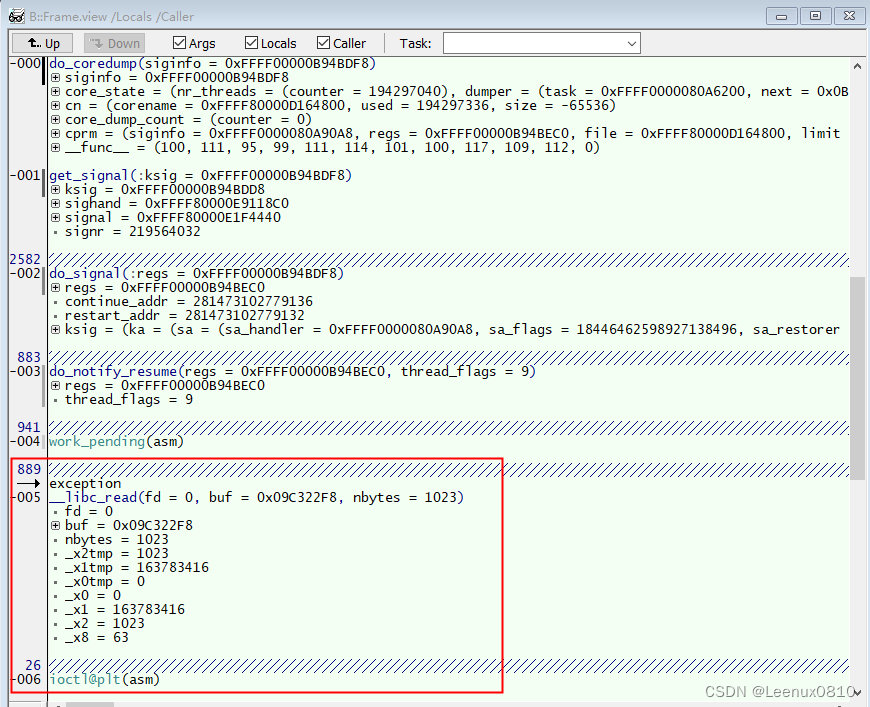 trace32 显示用户进程用户态调用栈_trace32 stackframe-CSDN博客