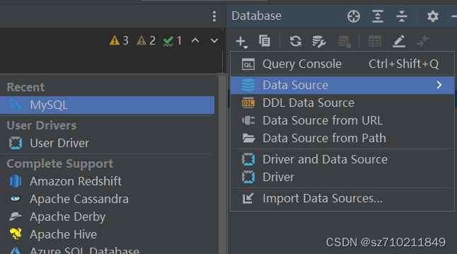 Idea连接mysql数据库 最新版本，最全配置教程idea配置数据库 Csdn博客