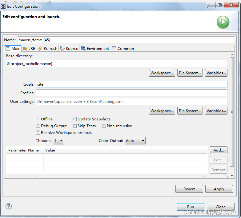 eclipse中执行maven命令site报错：A required class was missing_a required class was missing while ...