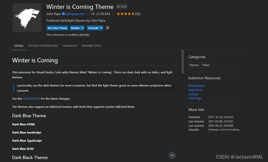 2023 Visual Studio Code年度十佳深色主题_vscode主题-CSDN博客