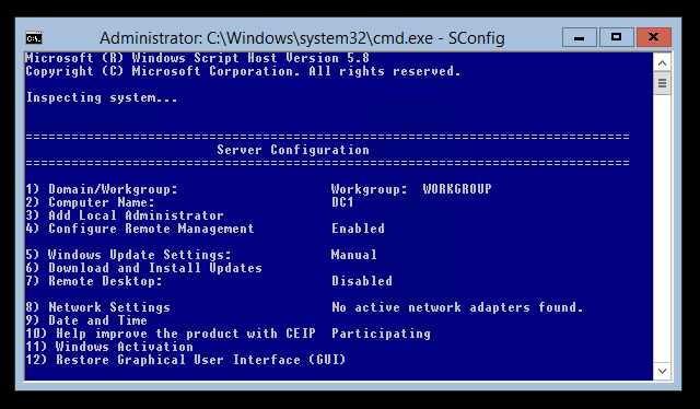如何在Windows Server 2012中关闭和打开GUI-CSDN博客