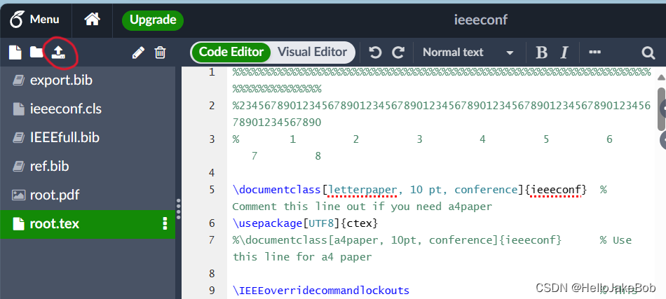 overleaf导入模板及参考文献全流程使用教程_其他_HelloJakeBob-GitCode 开源社区