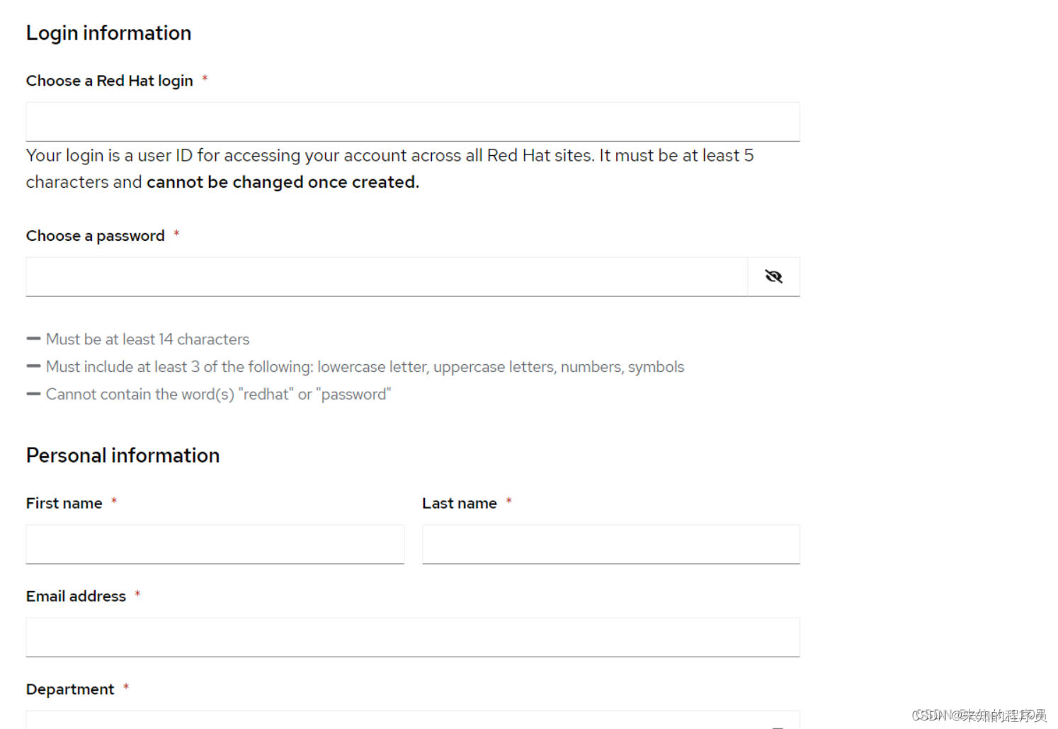 #Redhat红帽注册#注册登录_log in to your red hat account-CSDN博客