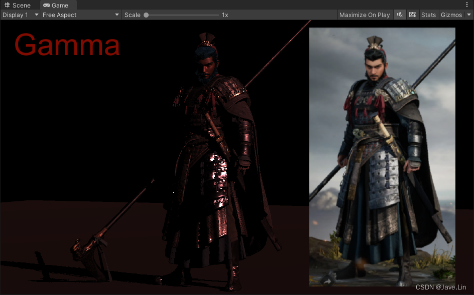 Unity - gamma space下还原linear space效果_unity gamma 转换 linear-CSDN博客