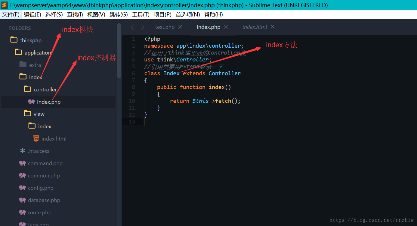 thinkphp域名访问机理_为什么 thinkphp 能访问 域名外文件-CSDN博客