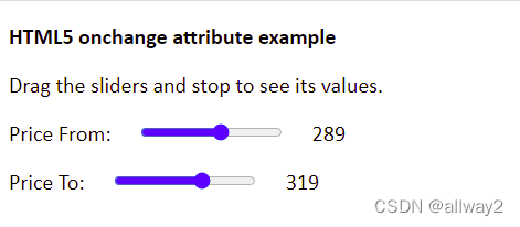 如何使用 JavaScript 从 HTML5 Range 输入类型中获取值_显示range元素的value值-CSDN博客
