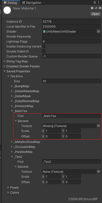 UnityEditor 判断材质上的贴图是否为Missing_unity 判断image是missing还是none-CSDN博客