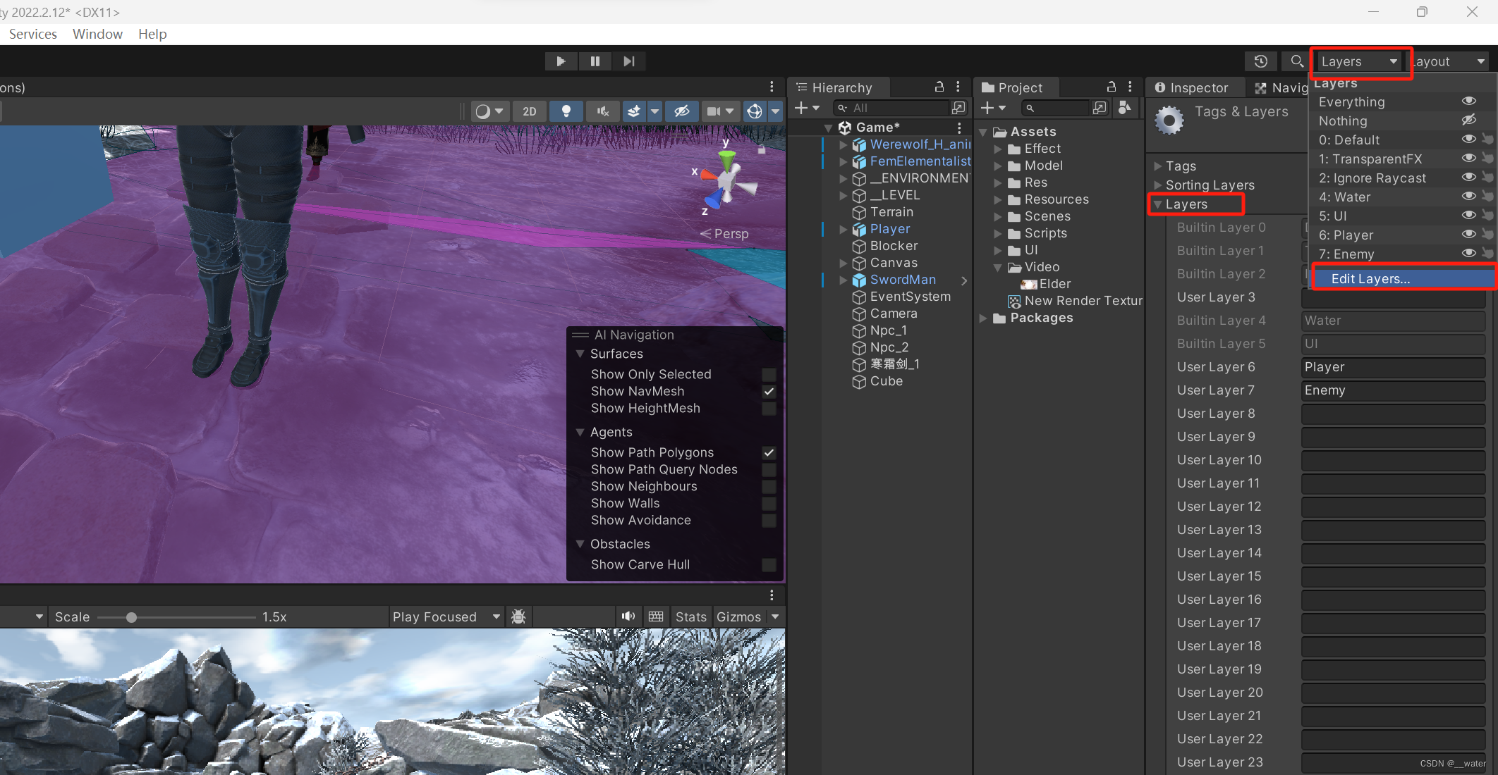 项目01《游戏-【07完结】-开发》Unity3D-CSDN博客