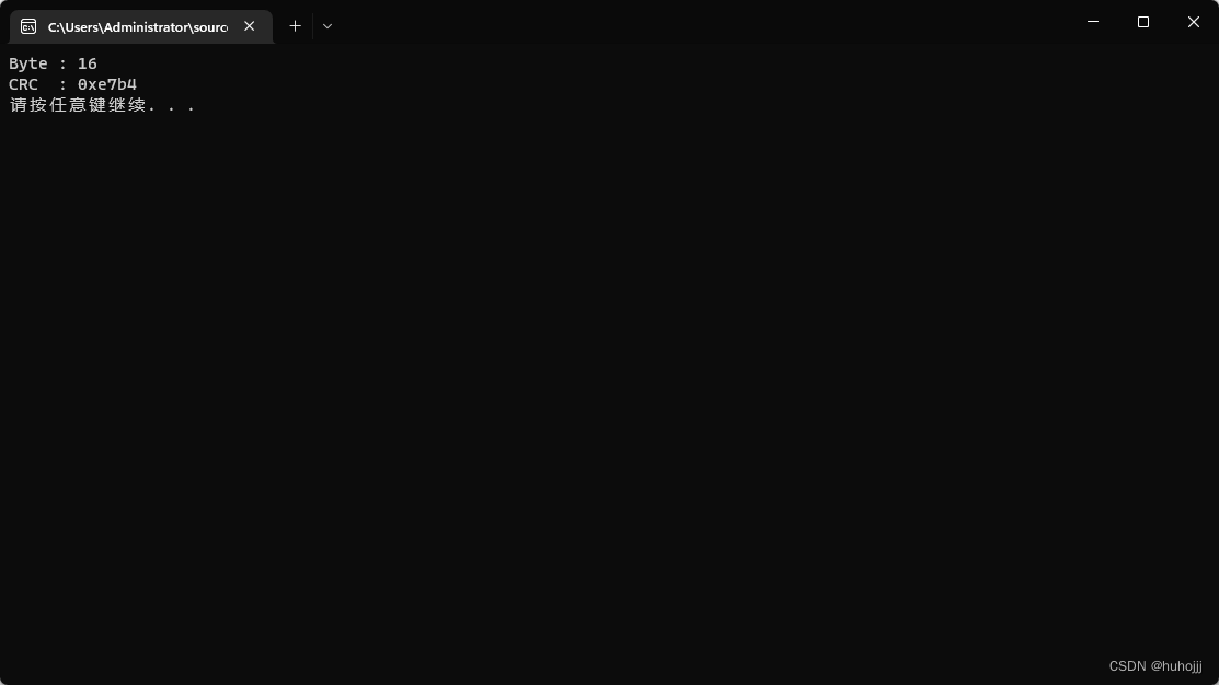 MODBUS模型下CRC-16校验C/C++程序实现_crc16 c++-CSDN博客
