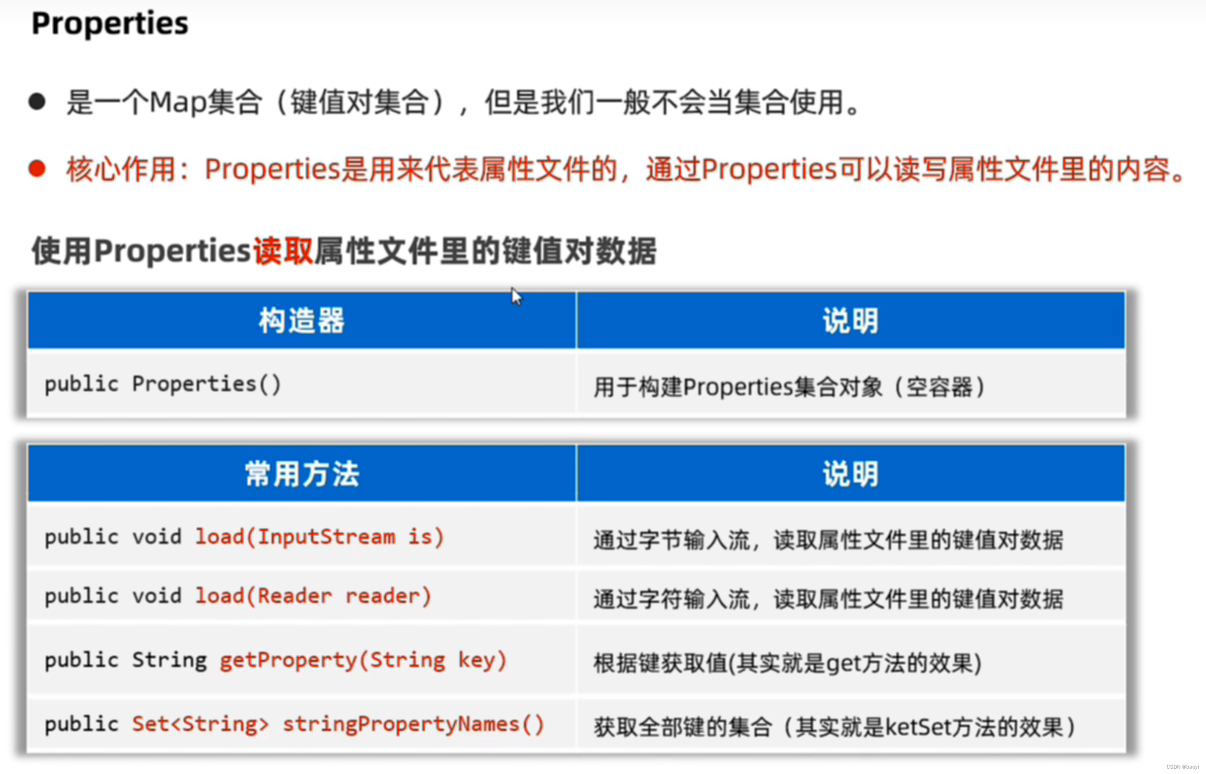 JavaProperties文件操作与XML解析简介-CSDN博客