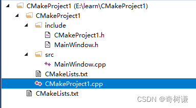 CMake|VS2017+CMake3.8搭建Qt项目_vs2017 cmake-CSDN博客