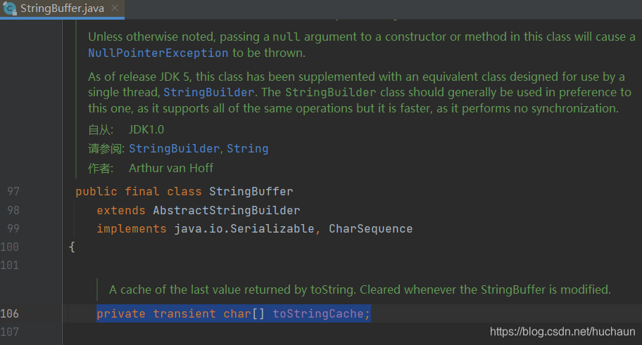 String,StringBuffer,StringBuilder的简单分析（包含源码）_对string、stringbuilder以及stringbuffer进行源代码分析, – 1. 分 ...