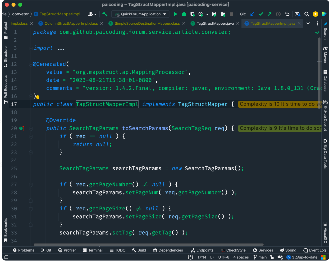 Bean 拷贝之 MapStruct_mapsrtuct-CSDN博客