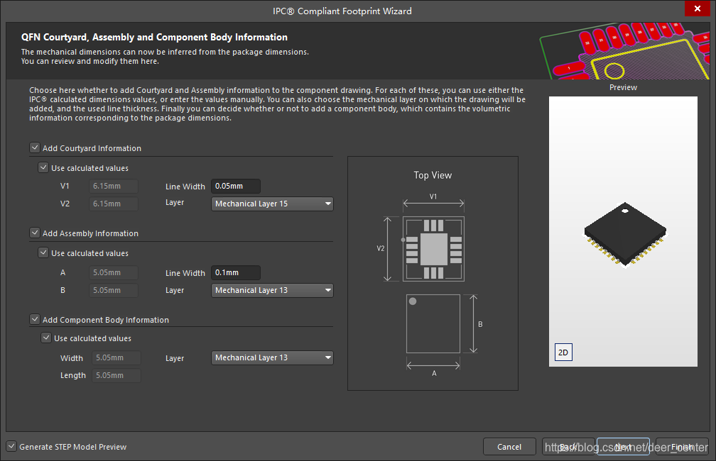 Altium Designer元件封装的快速构建与对应_ad添加标注qfn-CSDN博客