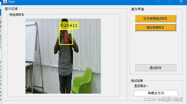 m基于Yolov2深度学习网络的人体喝水行为视频检测系统matlab仿真,带GUI界面_喝水数据集-CSDN博客