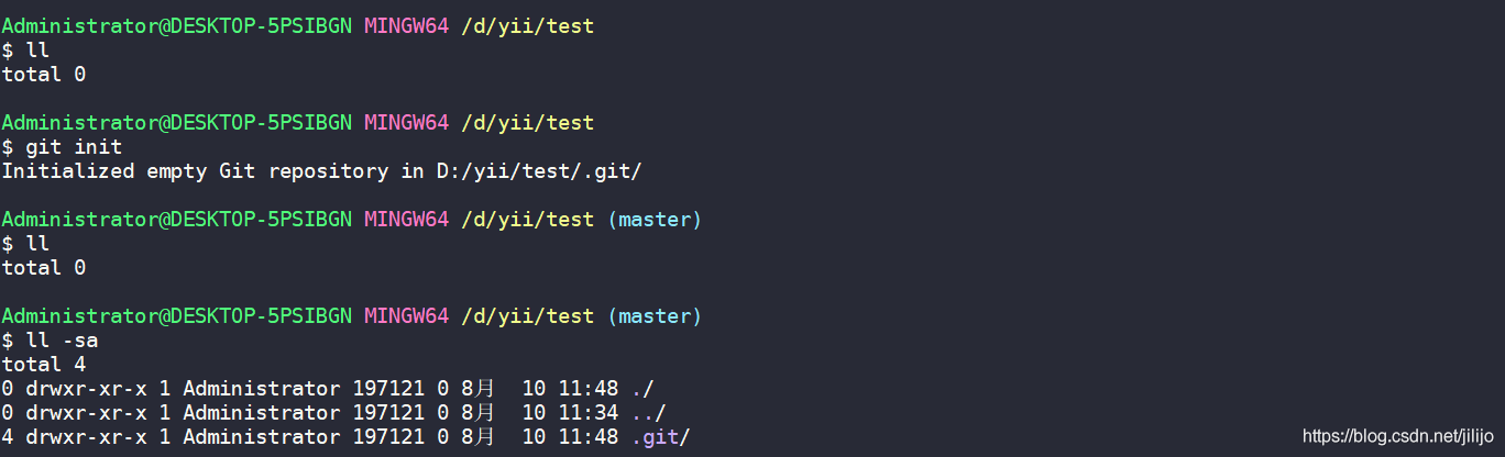 git init 命令详解-CSDN博客