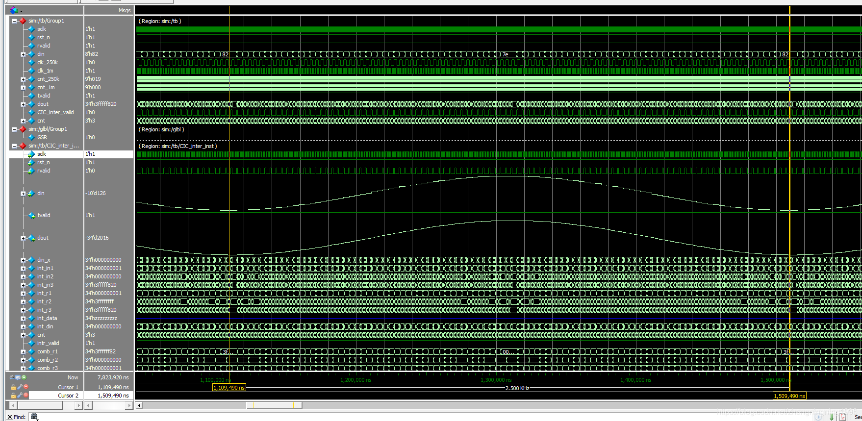 基于FPGA的CIC滤波器设计（2）——以数字上下变频为例讲解_cic插值位宽计算-CSDN博客