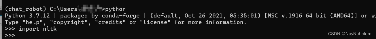 动手安装NLTK（Anaconda）_nltk手动安装-CSDN博客
