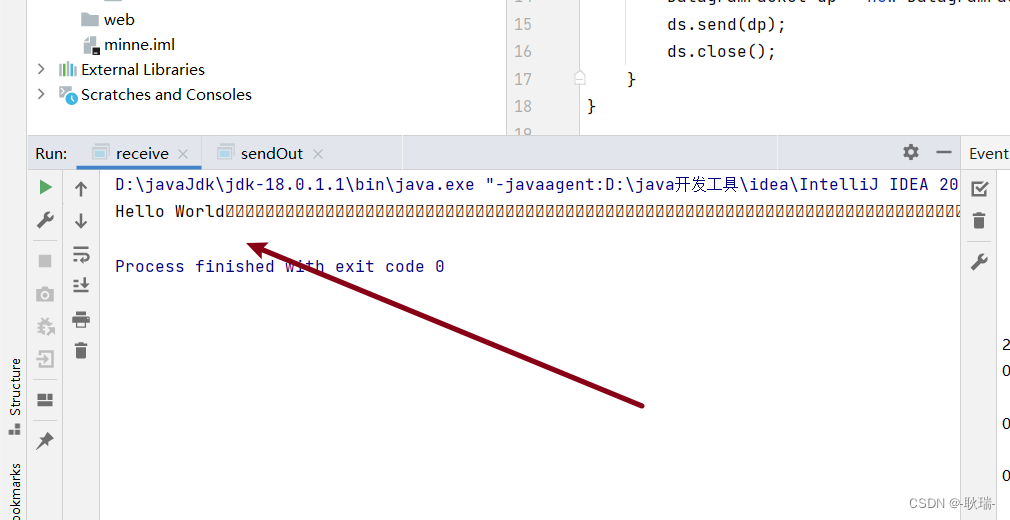 java UDP通信程序DatagramSocket数据接收_java datagrampacket-CSDN博客
