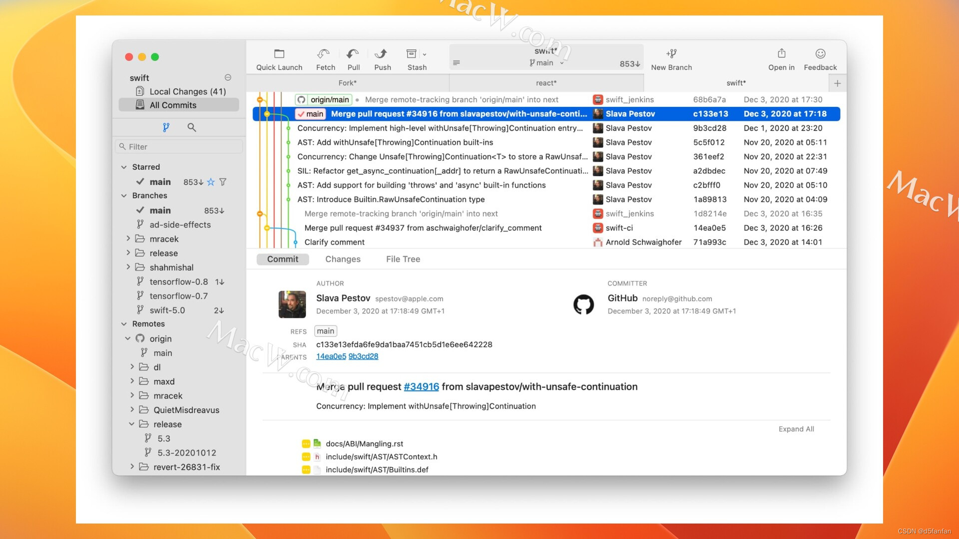 Git客户端：Fork for Mac-CSDN博客