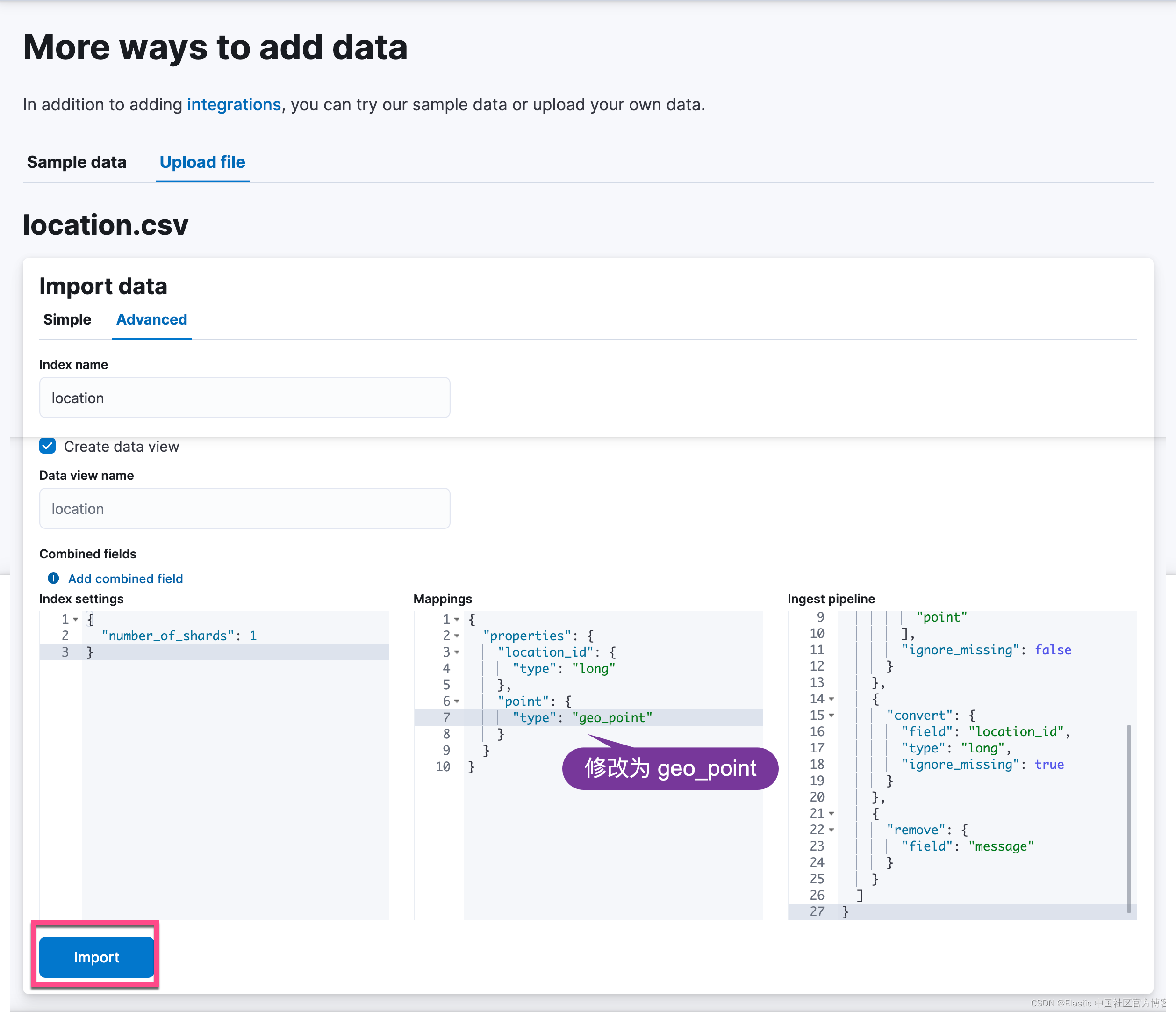 Elasticsearch：使用 Elasticsearch ingest pipeline 丰富数据_elastic ingest data ...
