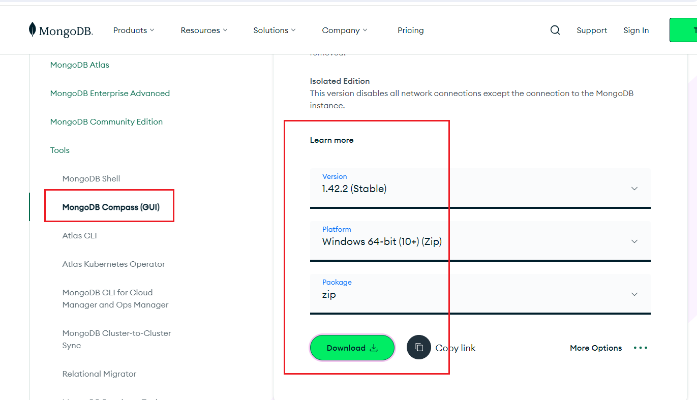 3.Windows下安装MongoDB和Compass教程_monggo compass windows版-CSDN博客