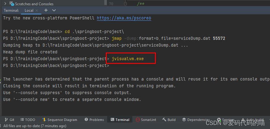 # Jdk VisualVM使用、线程 dump 制作分析_visualvm分析dump-CSDN博客