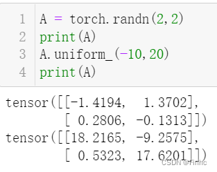 torch 中的 uniform 具体用法_torch.uniform-CSDN博客