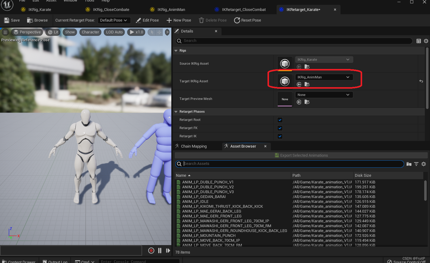 如何使用UE5进行骨骼动画重定向UE5 Retarget Skeleton_ue5骨骼重定向-CSDN博客