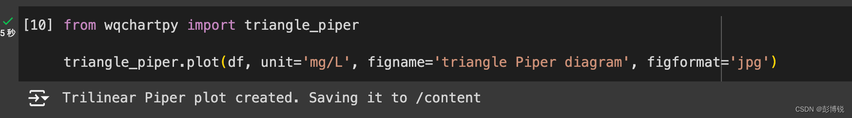 python绘制piper三线图-CSDN博客