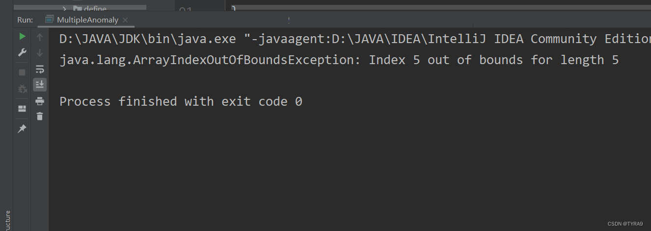 java 异常进阶 多异常和自定义异常详解_java catch 多个异常-CSDN博客