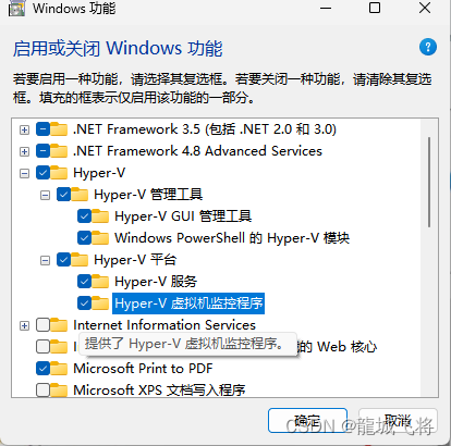 windows11家庭版安装docker时缺少Hyper-V虚拟机如何解决_docker 没有hyper-v-CSDN博客