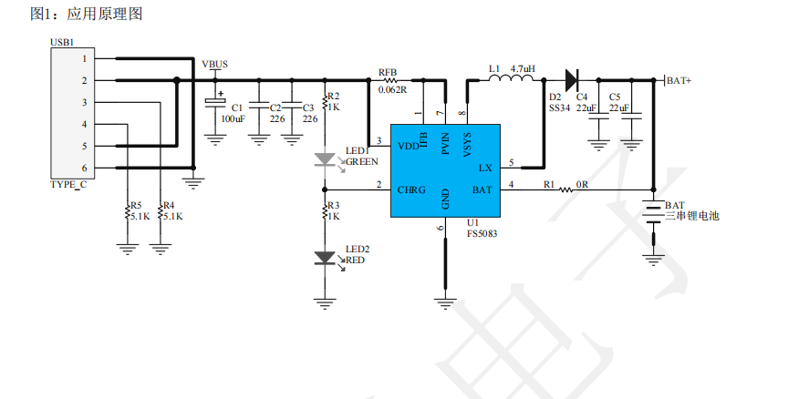 FS5083是一款工作于3 .0V到6 .5V的PFM升压型 3节锂电池充电控制集成电路-CSDN博客