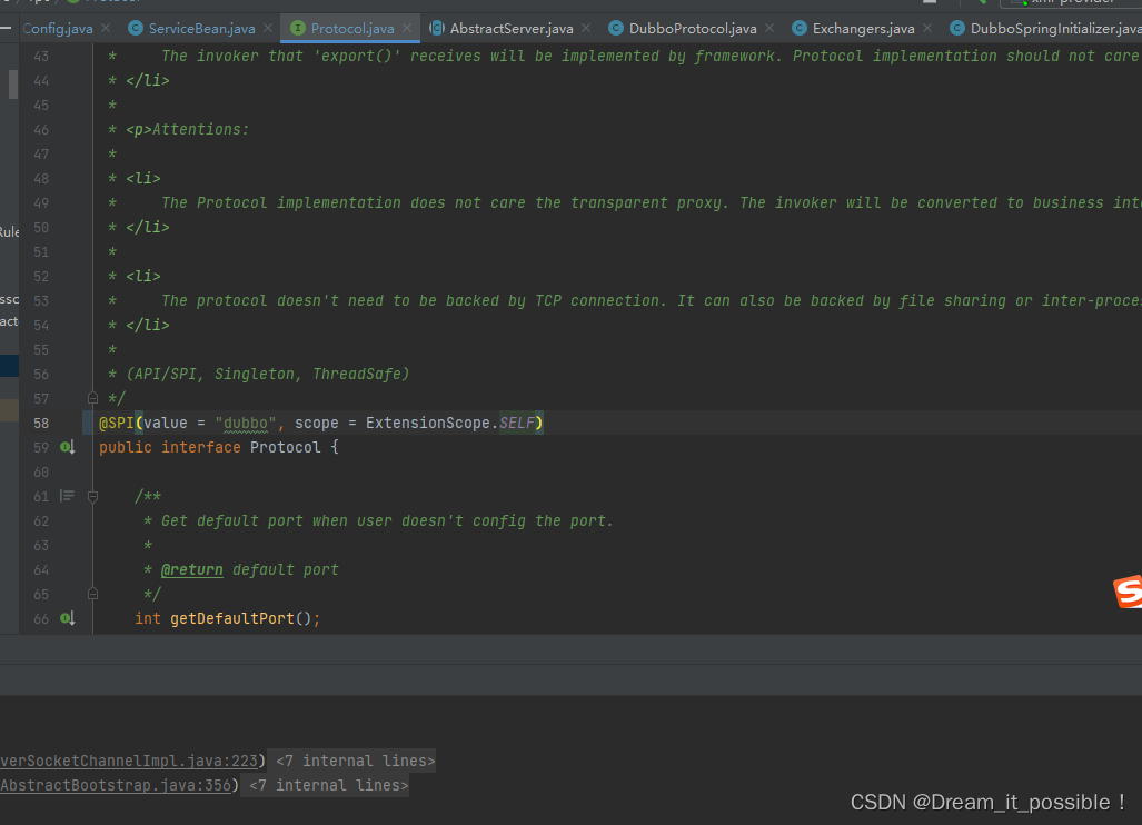 Dubbo源码学习(九) 详解Dubbo里的SPI_dubbo.internal-CSDN博客