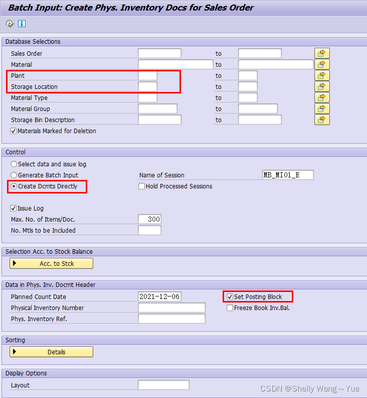 SAP-MM 创建盘点凭证_create physical inventory documents-CSDN博客