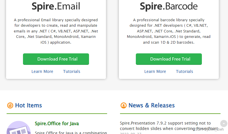 9月版本：Spire.Office for Java 7.9.6 is released-CSDN博客